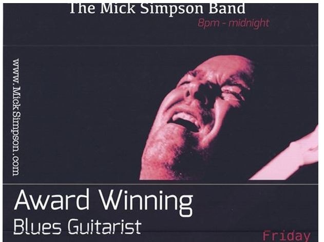 The Mick Simpson Band tour dates & tickets 2025 | Ents24