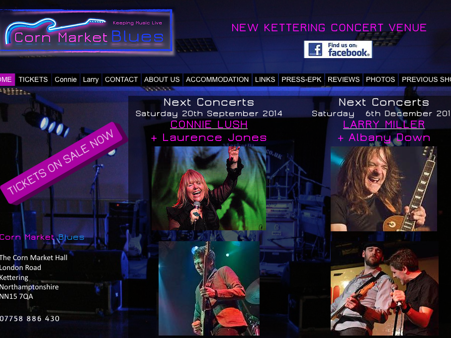 Corn Market Hall, Kettering events & tickets 2025 | Ents24