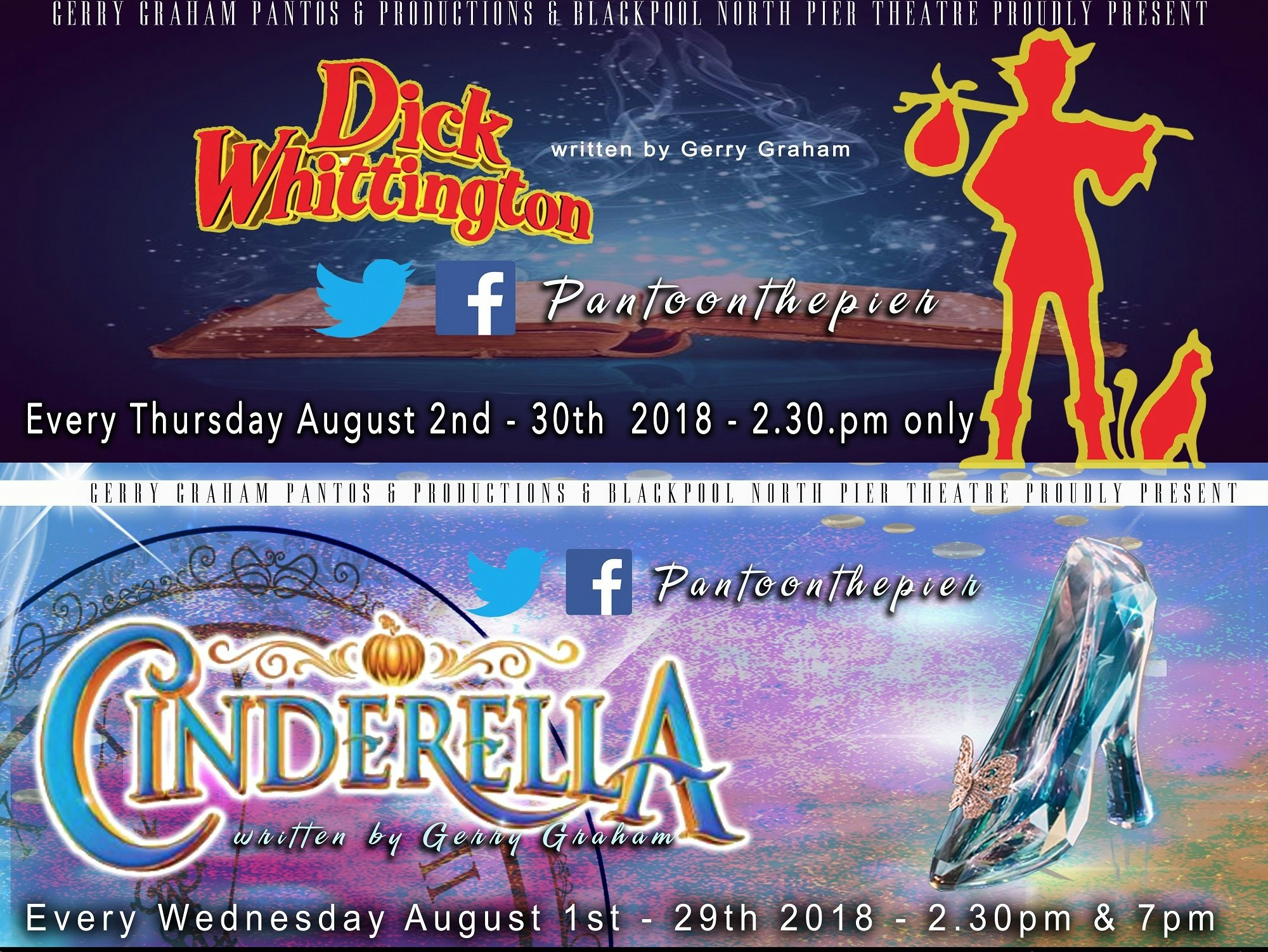 Gerry Graham Pantos & Productions tour dates & tickets 2024 | Ents24