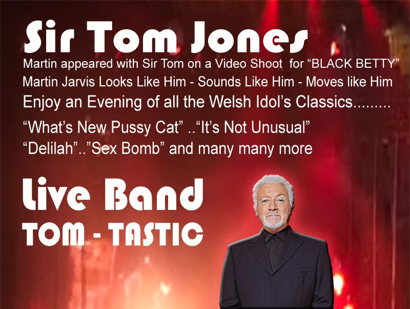 Martin Jarvis & The Tom Tastic Band tour dates & tickets 2024 | Ents24