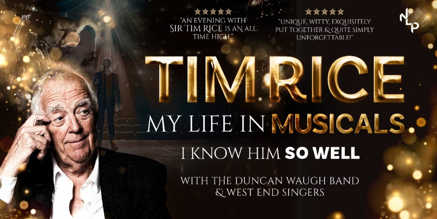 Sir Tim Rice tour dates & tickets 2025 | Ents24