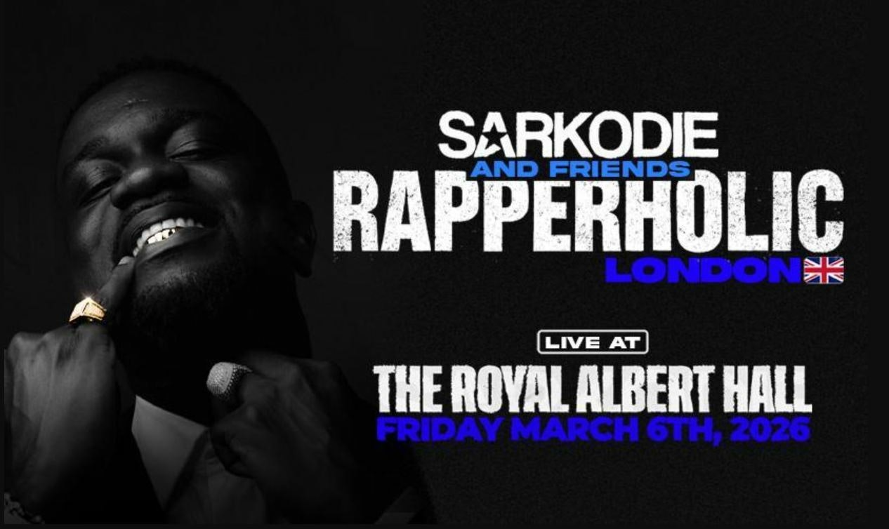 Sarkodie London Tickets at Royal Albert Hall on 6th March 2026 | Ents24