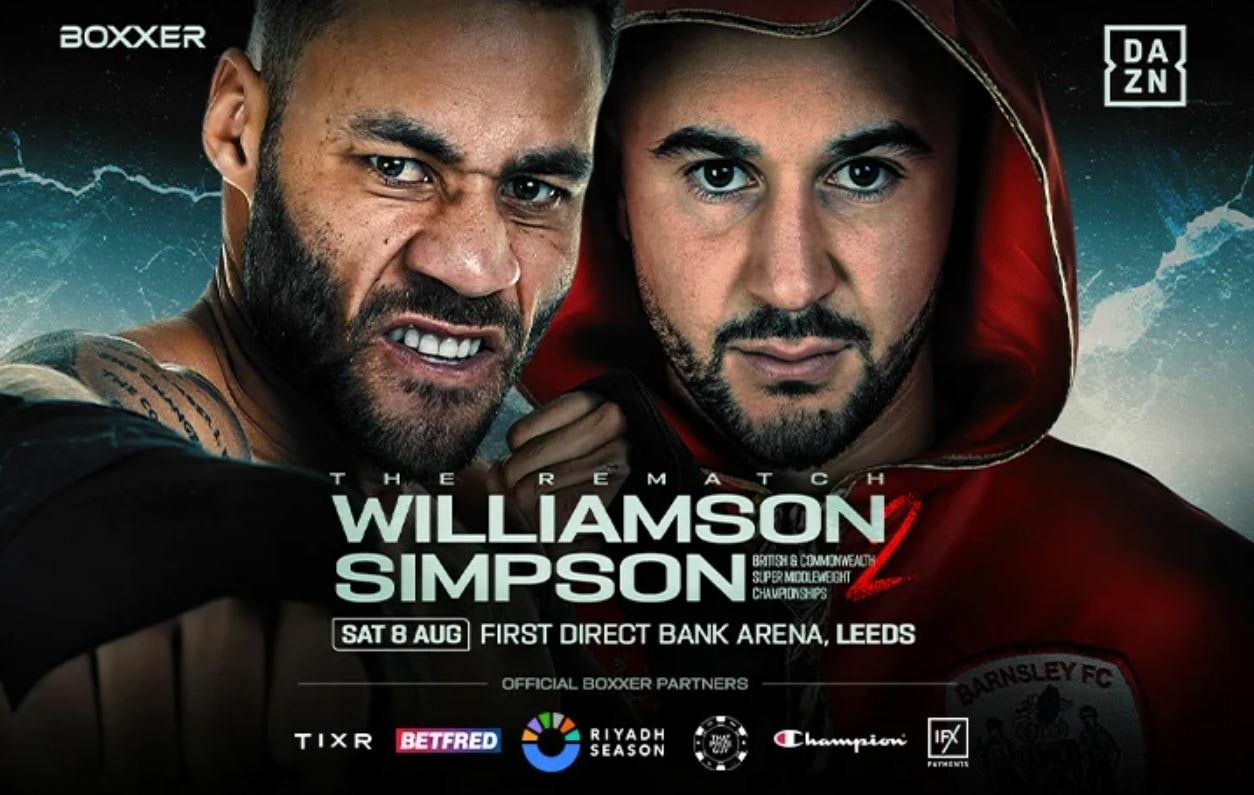 Boxing: Troy Williamson vs Callum Simpson Leeds tickets at first direct ...