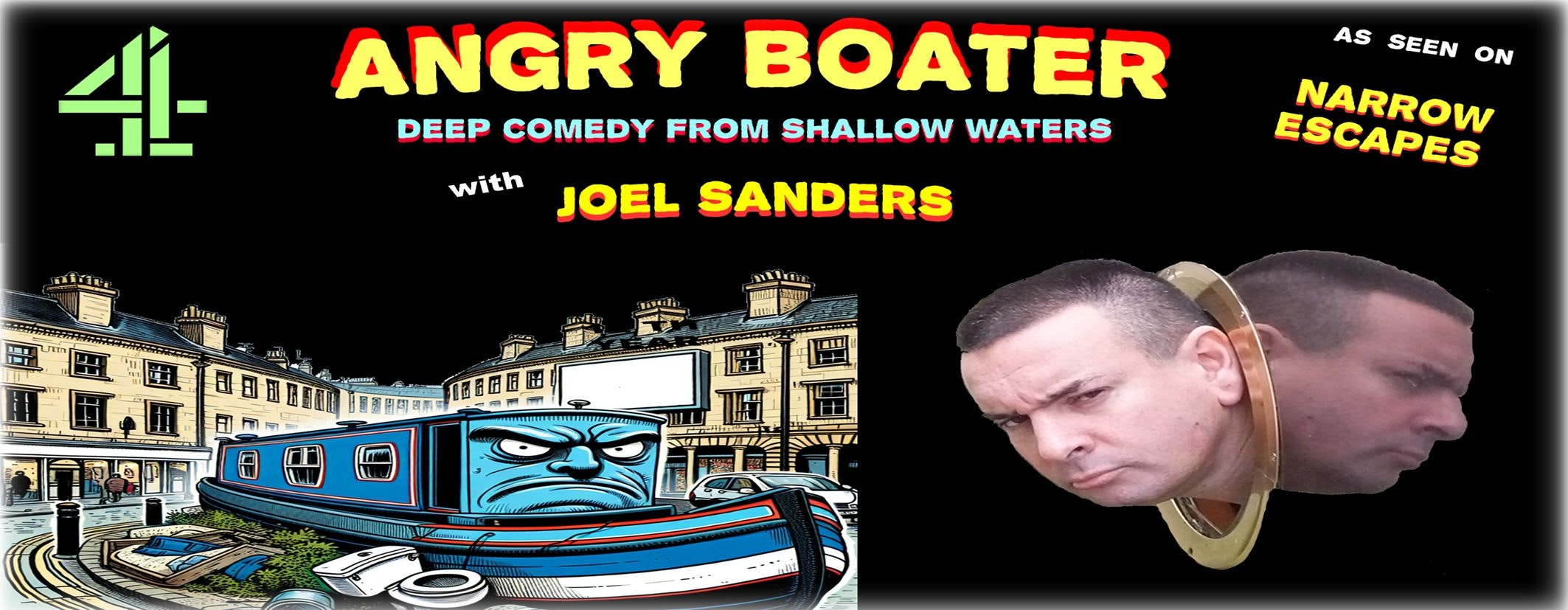 Angry Boater - Deep Comedy from Shallow Waters Long Eaton, Notts ...